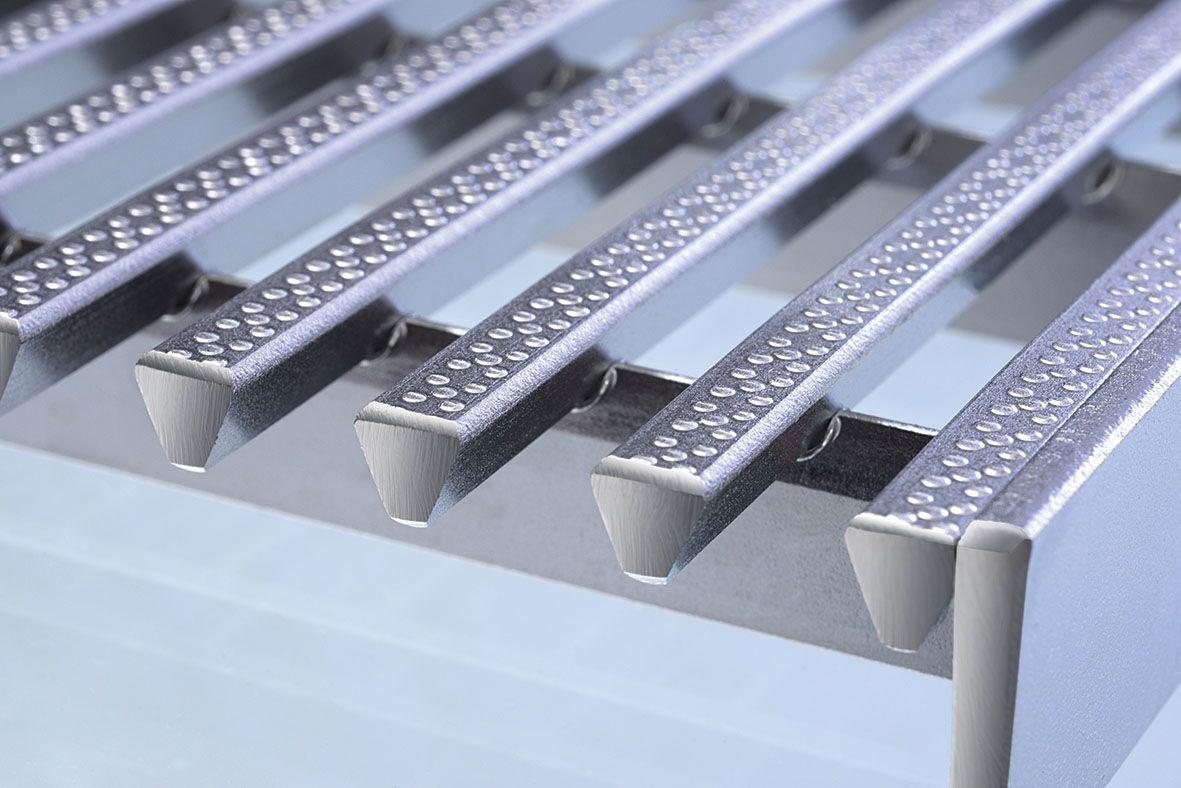 Removable Heelsafe Anti-Slip grates